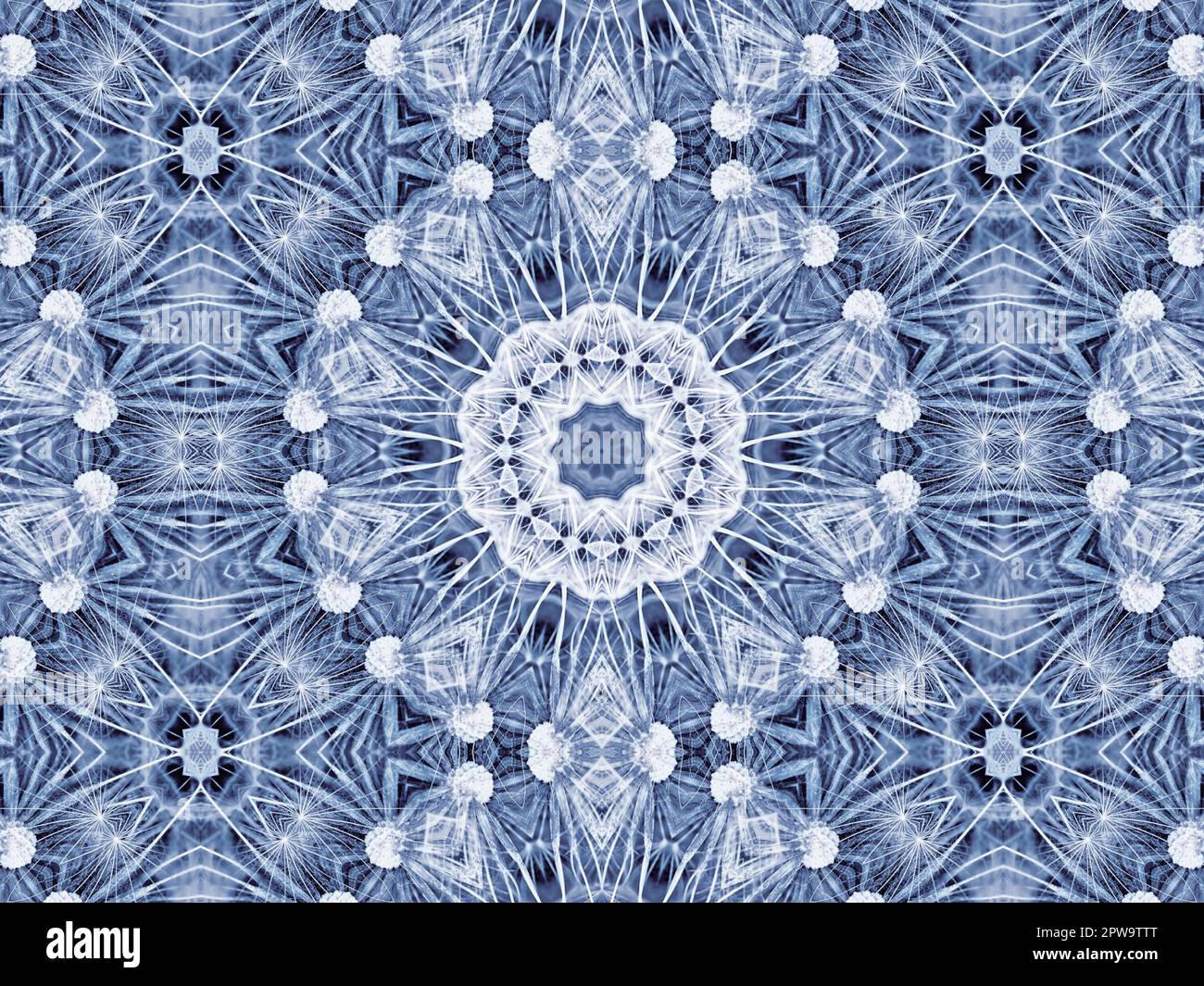 Big blue abstract flower hi-res stock photography and images - Alamy