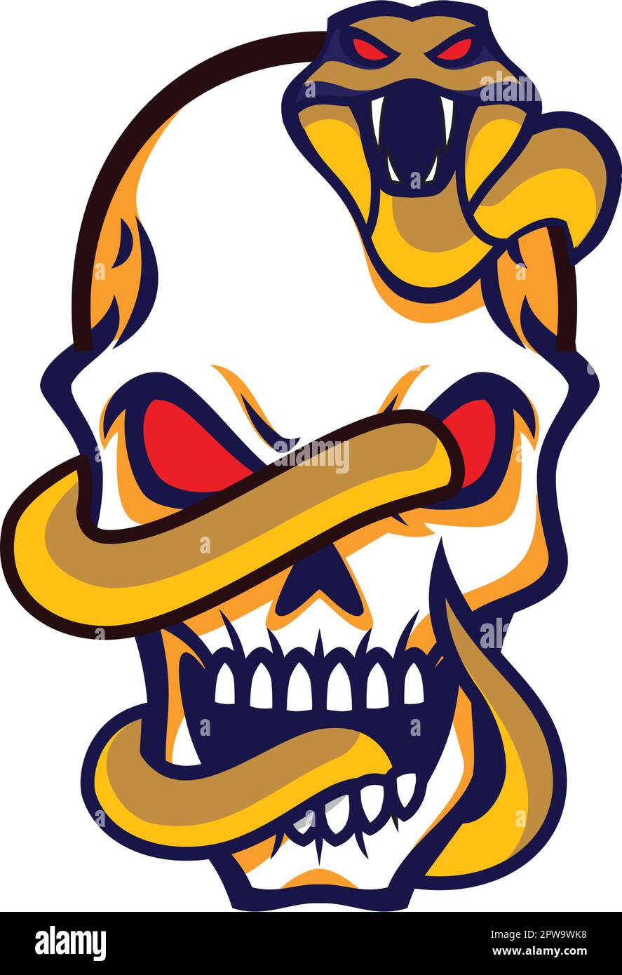 Skull snake hi-res stock photography and images - Alamy