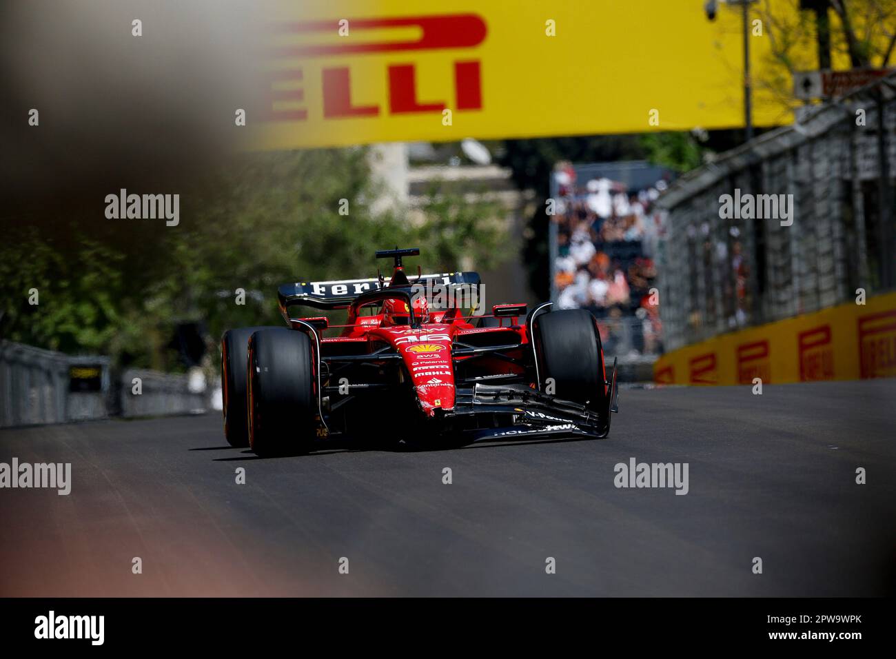 Baku, Azerbaijan. 29th Apr, 2023. #16 Charles Leclerc (MCO, Scuderia Ferrari), F1 Grand Prix of ...