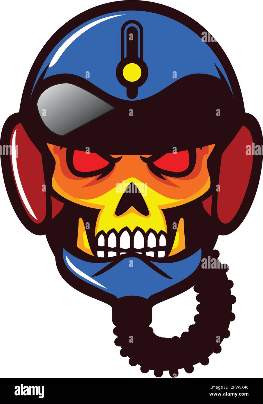 Pilot helmet plane hi-res stock photography and images - Alamy