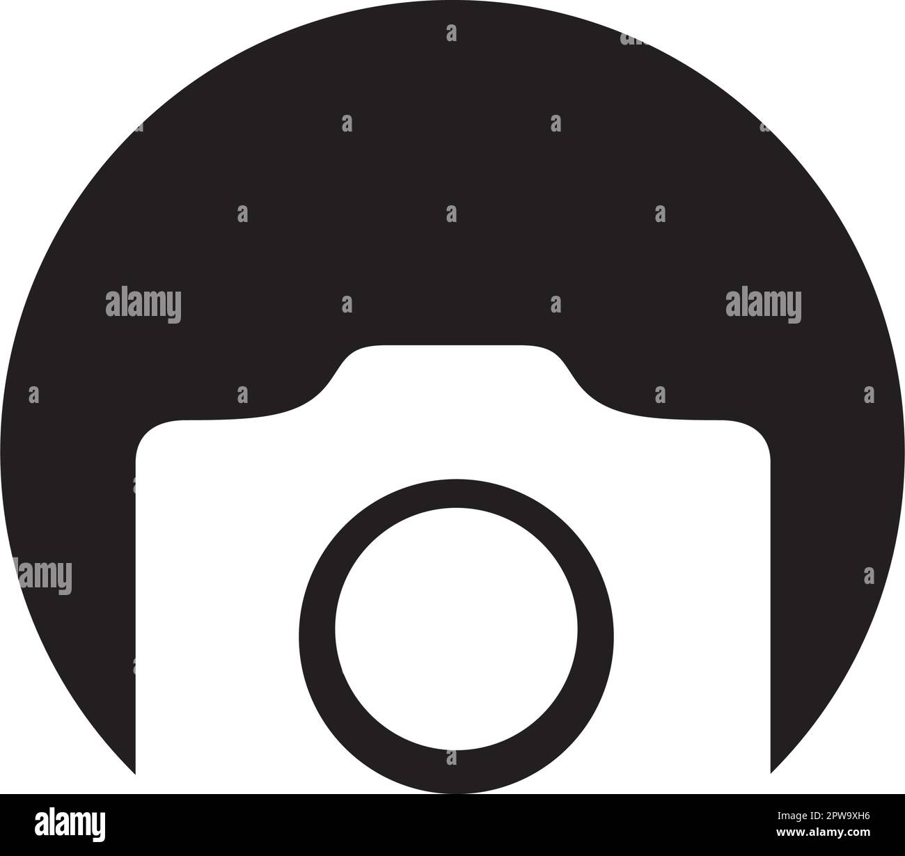 Simple Camera and Photography Silhouette Style Stock Vector Image & Art ...