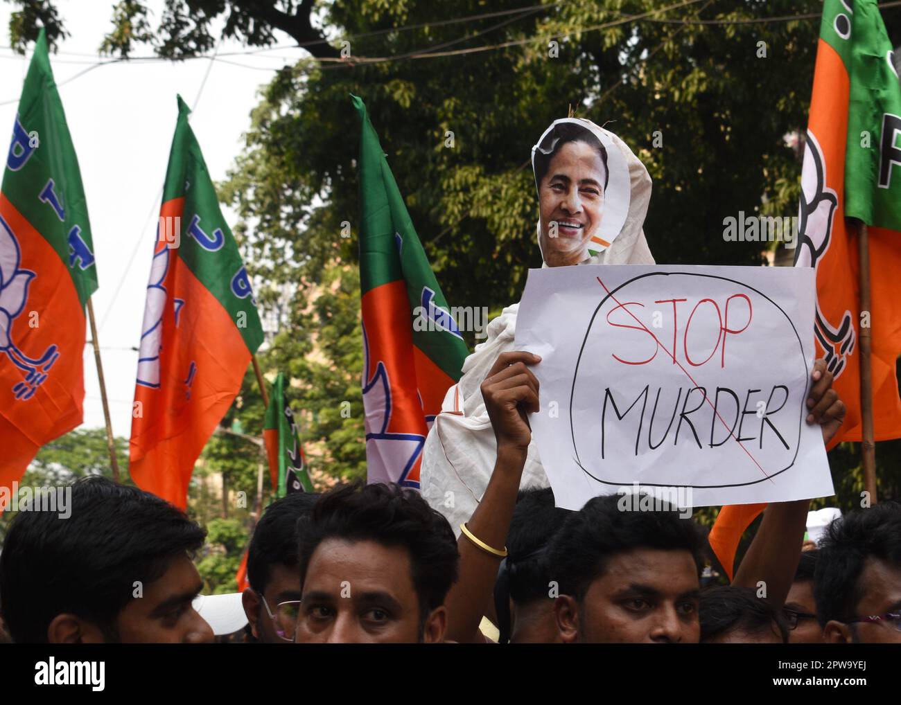 Kolkata, India. 28th Apr, 2023. India's ruling party Bharatiya Janata ...
