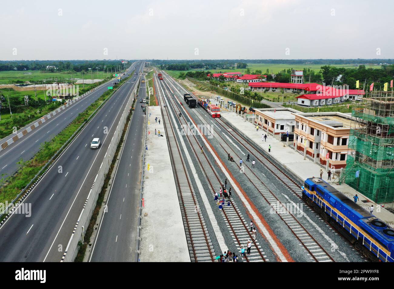 Dhaka mawa expressway hi-res stock photography and images - Alamy