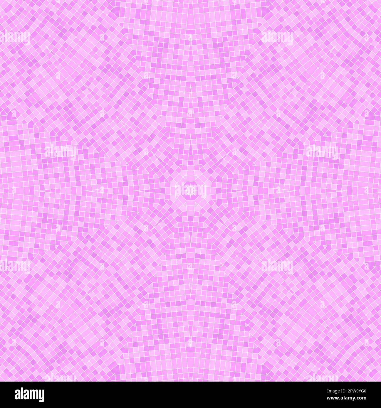 Mosaic pattern wallpaper pink hi-res stock photography and images - Alamy