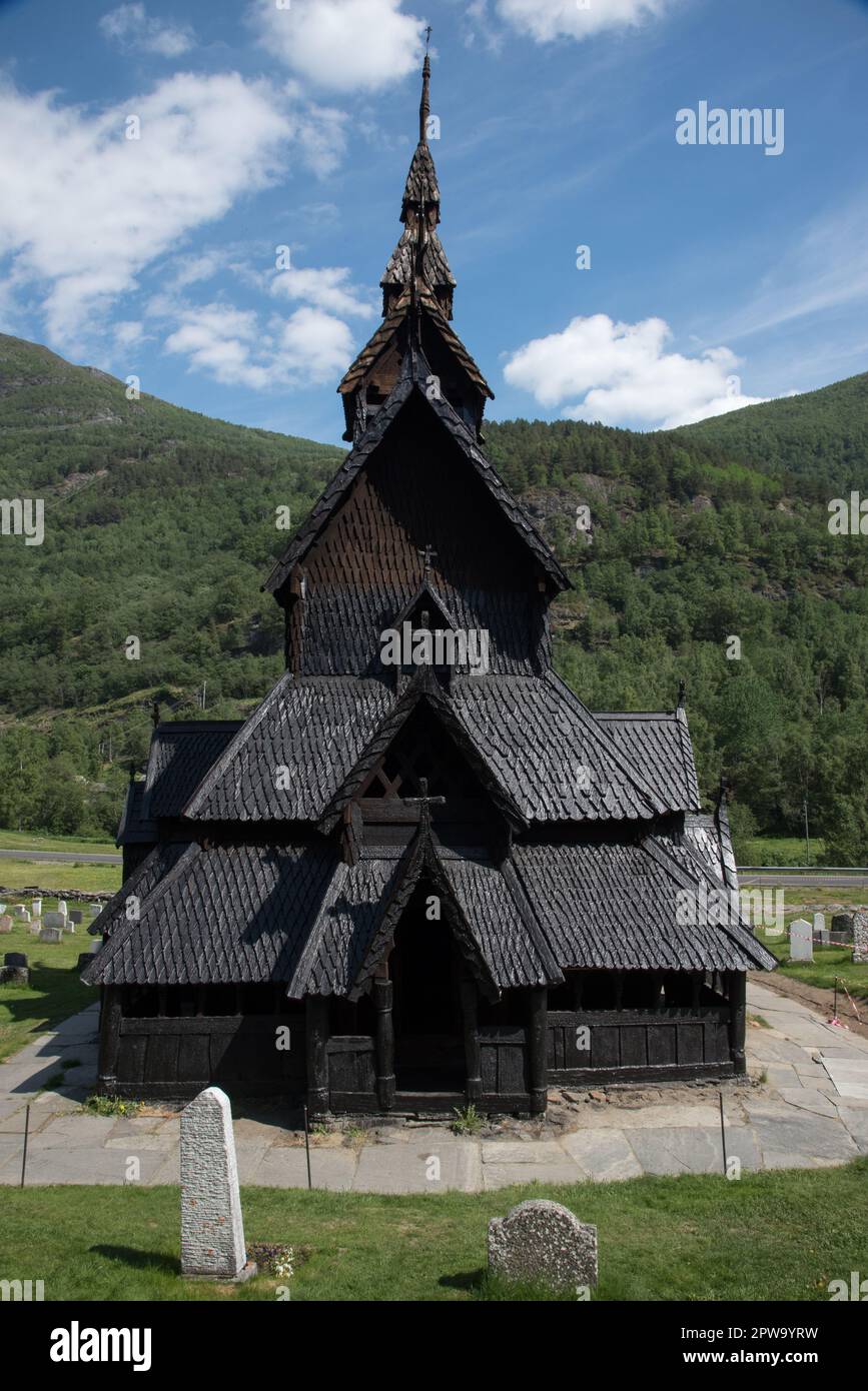Borgund stave church was constructed after 1180 as a rural stave church ...