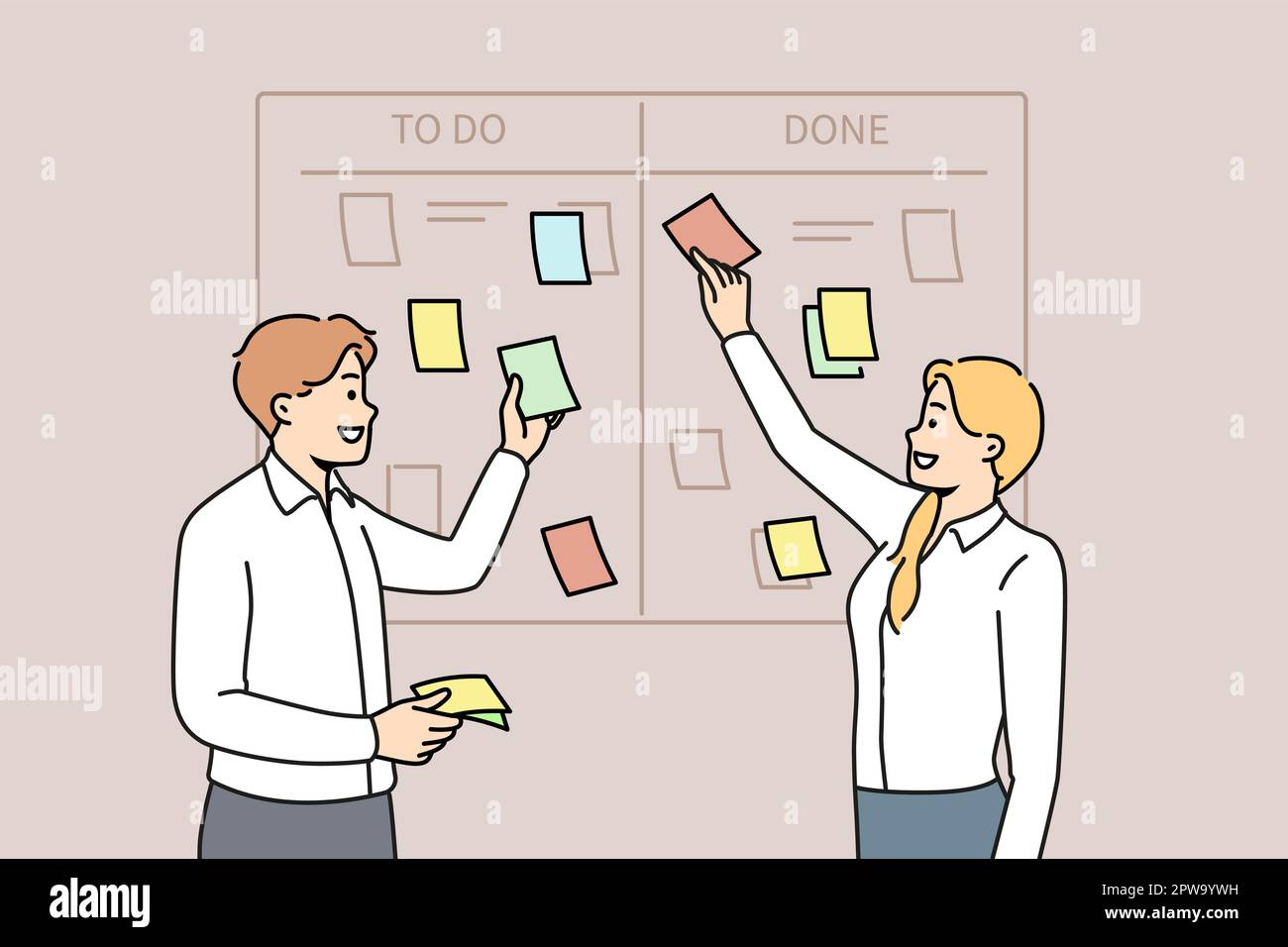 Group tasks Stock Vector Images - Alamy