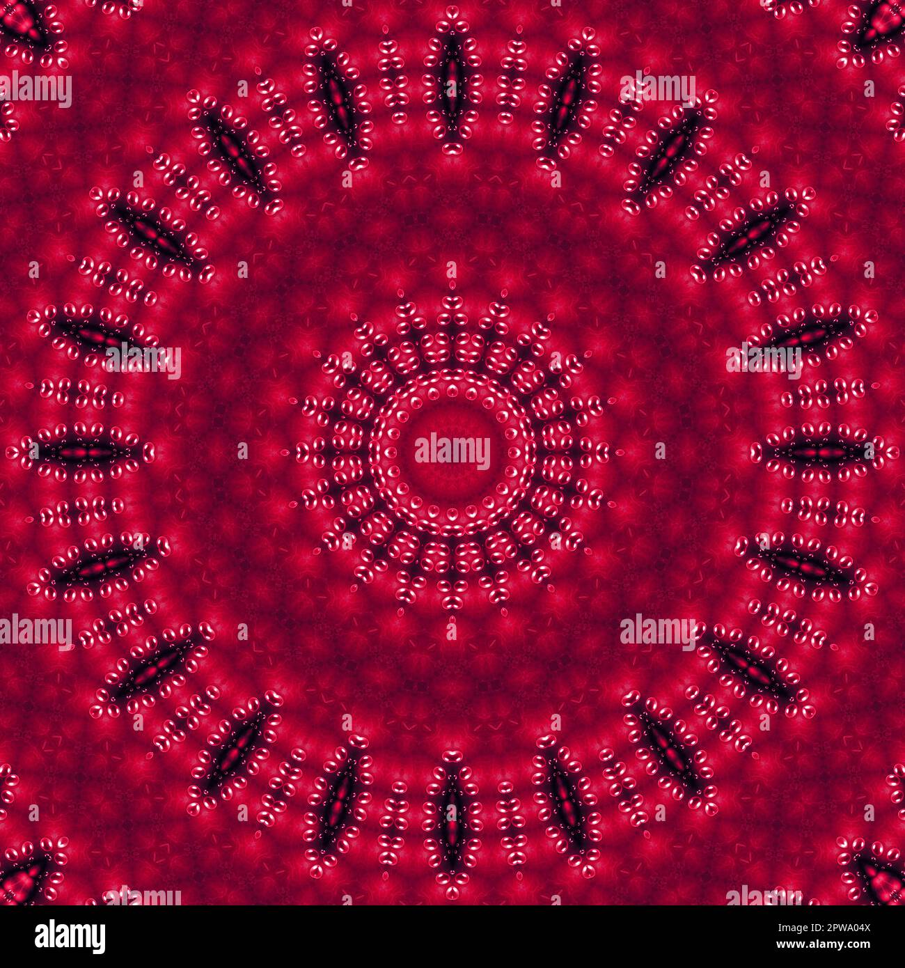 Abstract magic radial pattern with transparent bubbles Stock Photo - Alamy