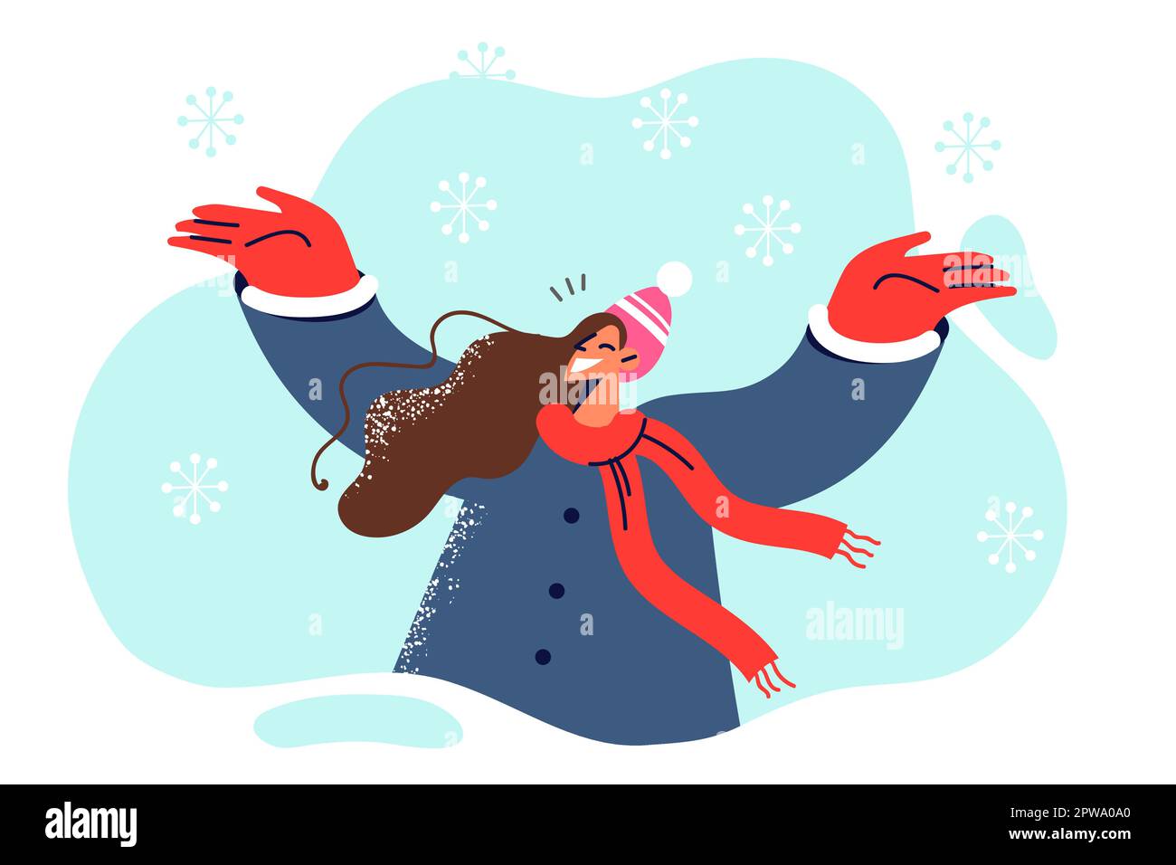 Sharp cold snap Stock Vector Images - Alamy