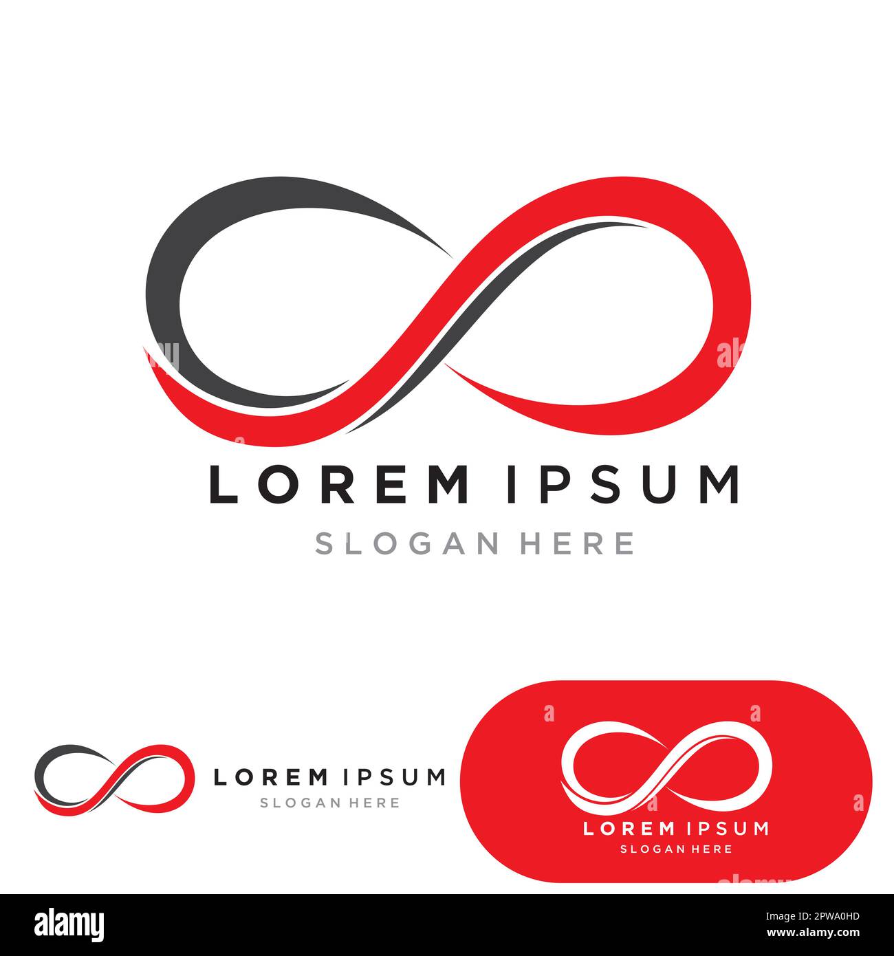 Infinity Design Vector Stock Vector Image & Art - Alamy