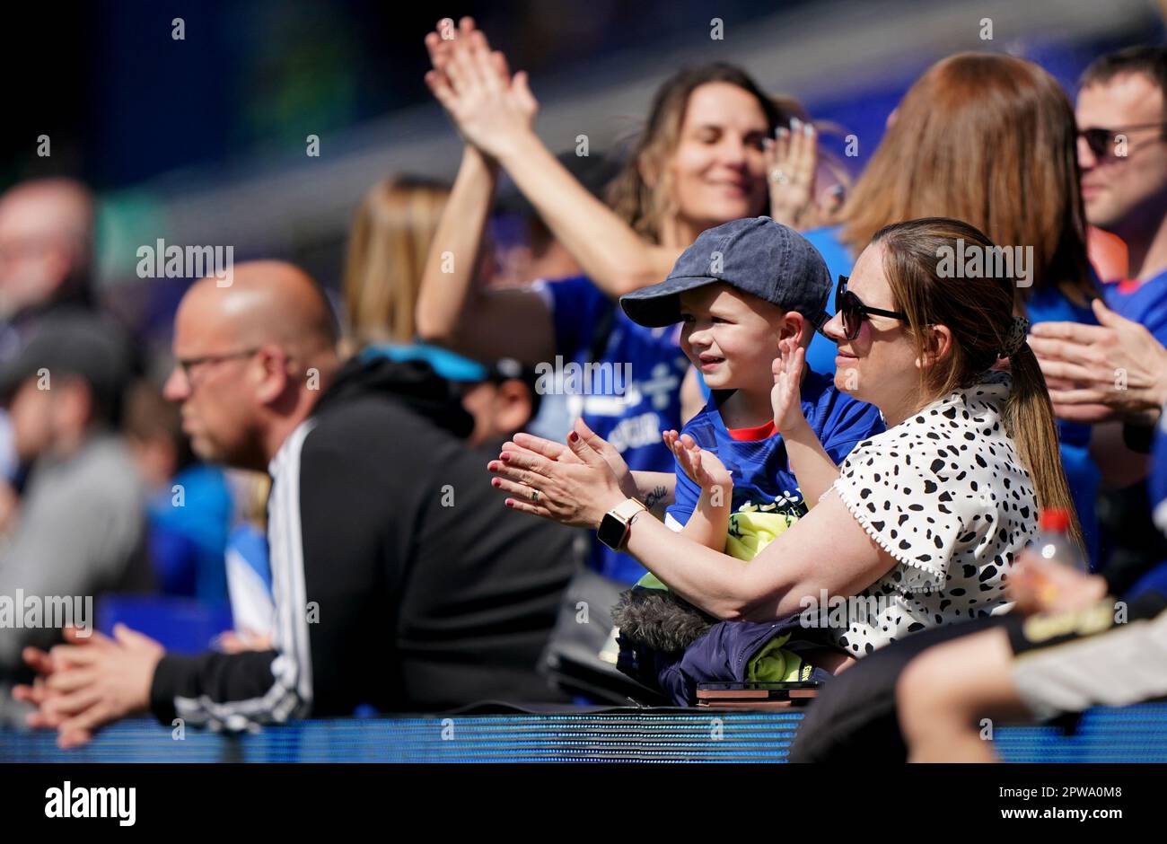 Ipswich Town fans in the stands before the Sky Bet League One match at ...