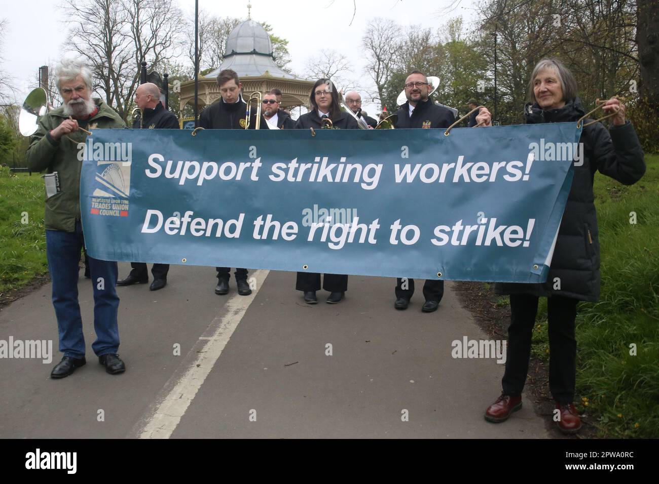 May Day Parade, International Workers' Day Union March with Backworth ...