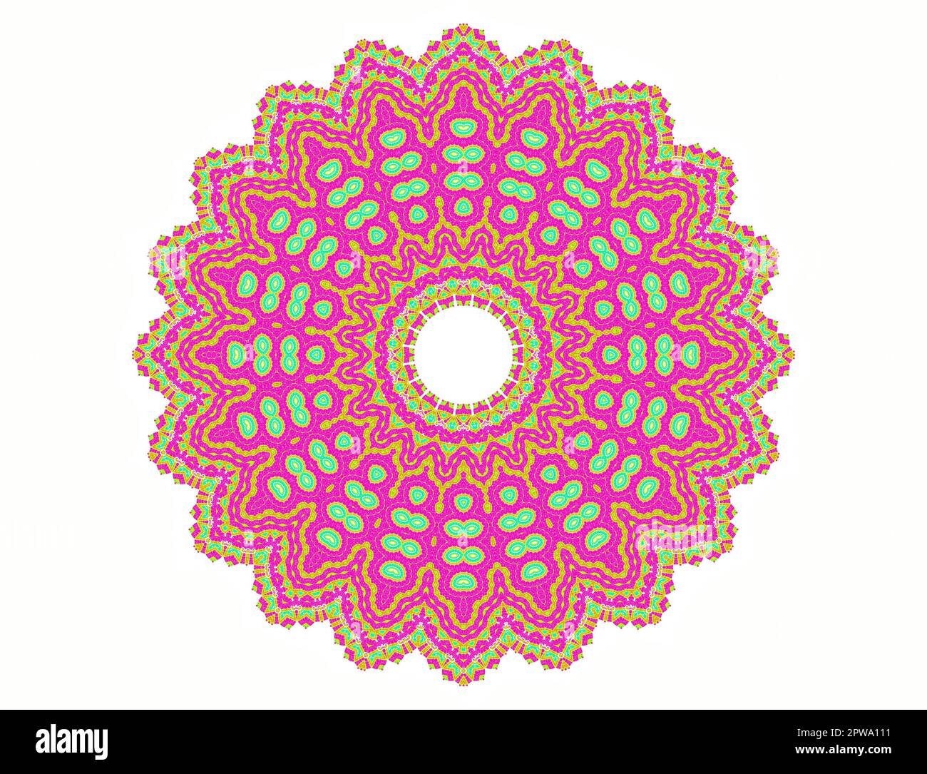 Bright abstract radial pattern on white background Stock Photo - Alamy