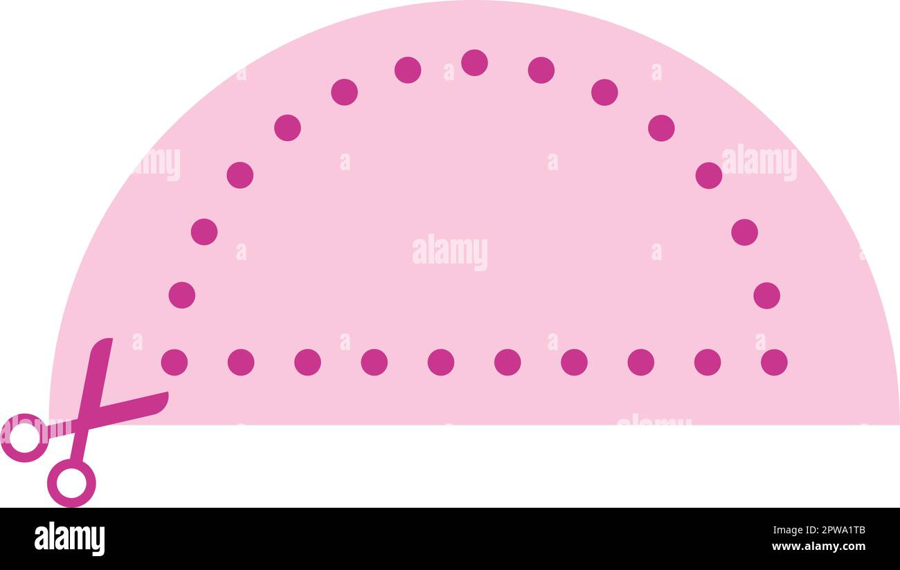 Cutting practice activites semicircle shape symbol element for ...