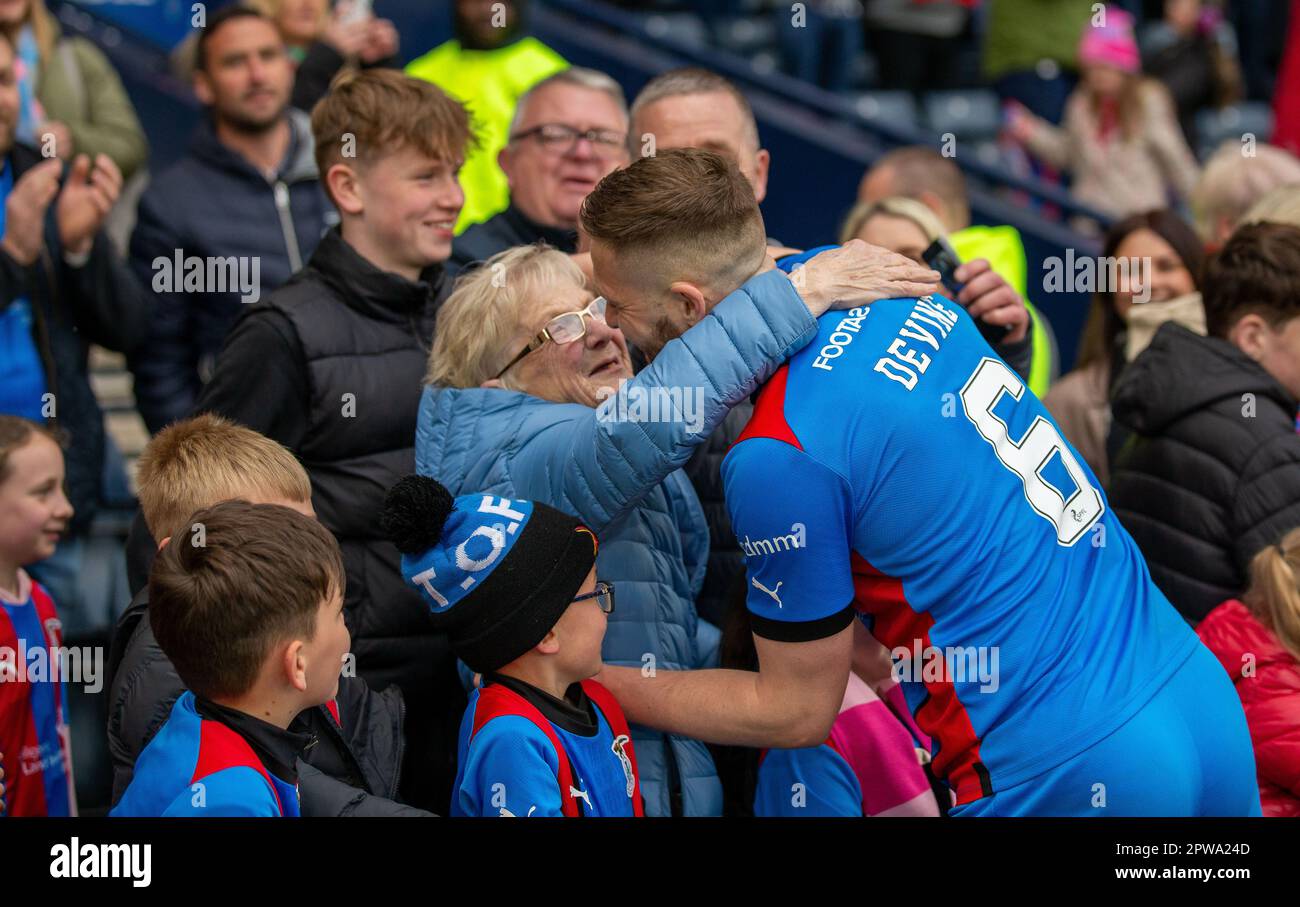 29th April 2023; Hampden Park, Glasgow, Scotland: Scottish Cup Football ...
