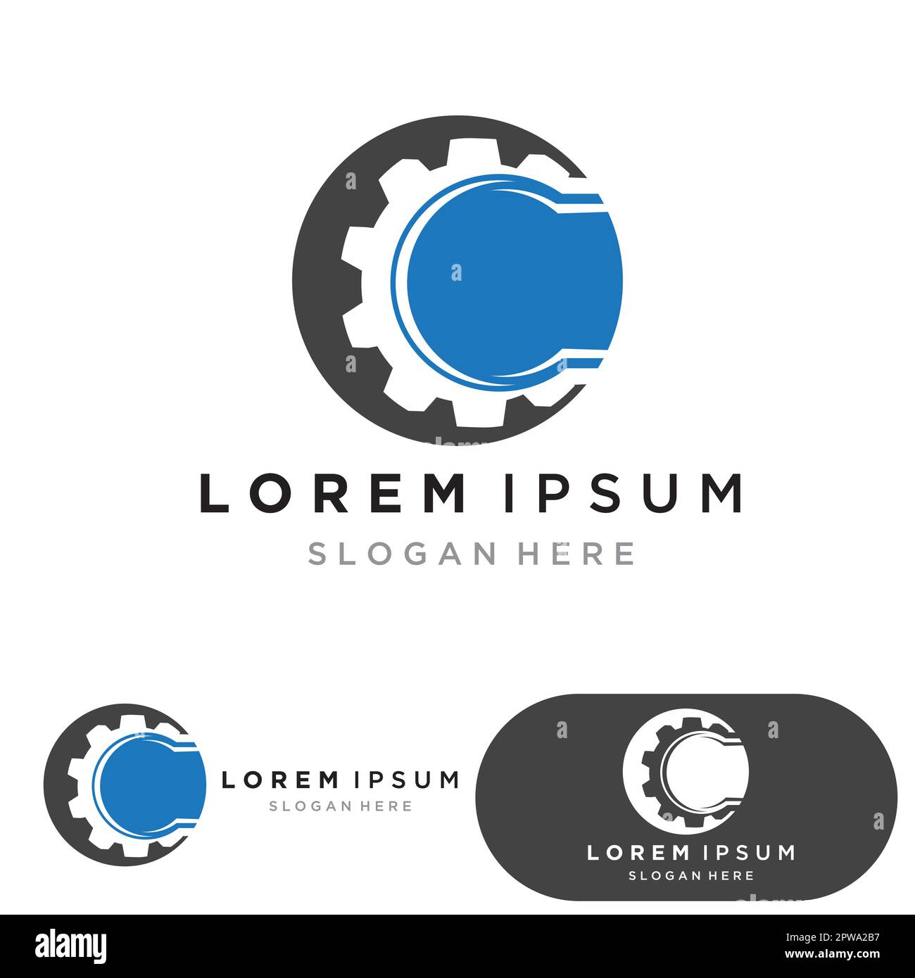 vector logo technology. Digital tech - vector business logo template ...