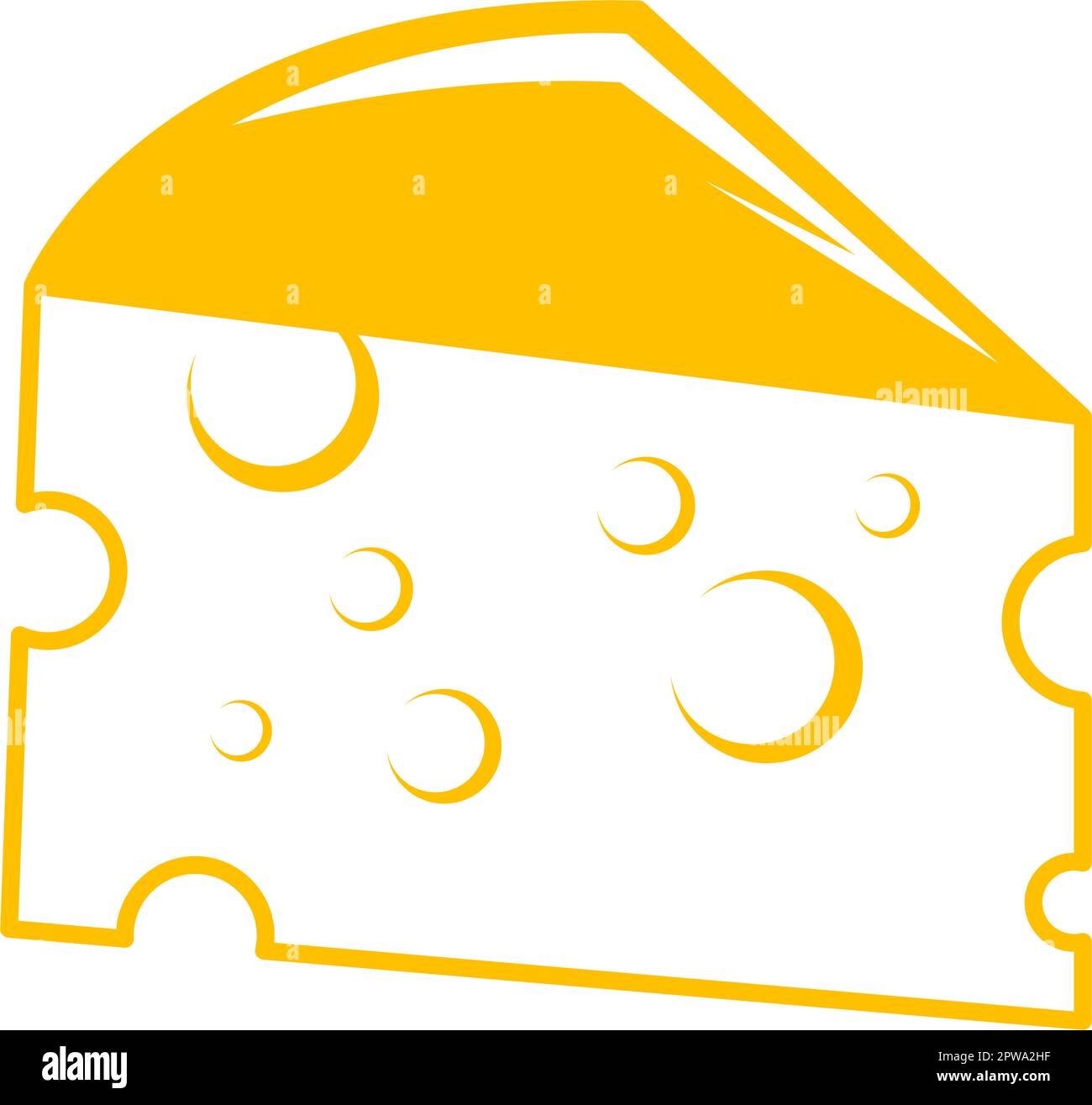 Cheese icon logo design Stock Vector Image & Art - Alamy