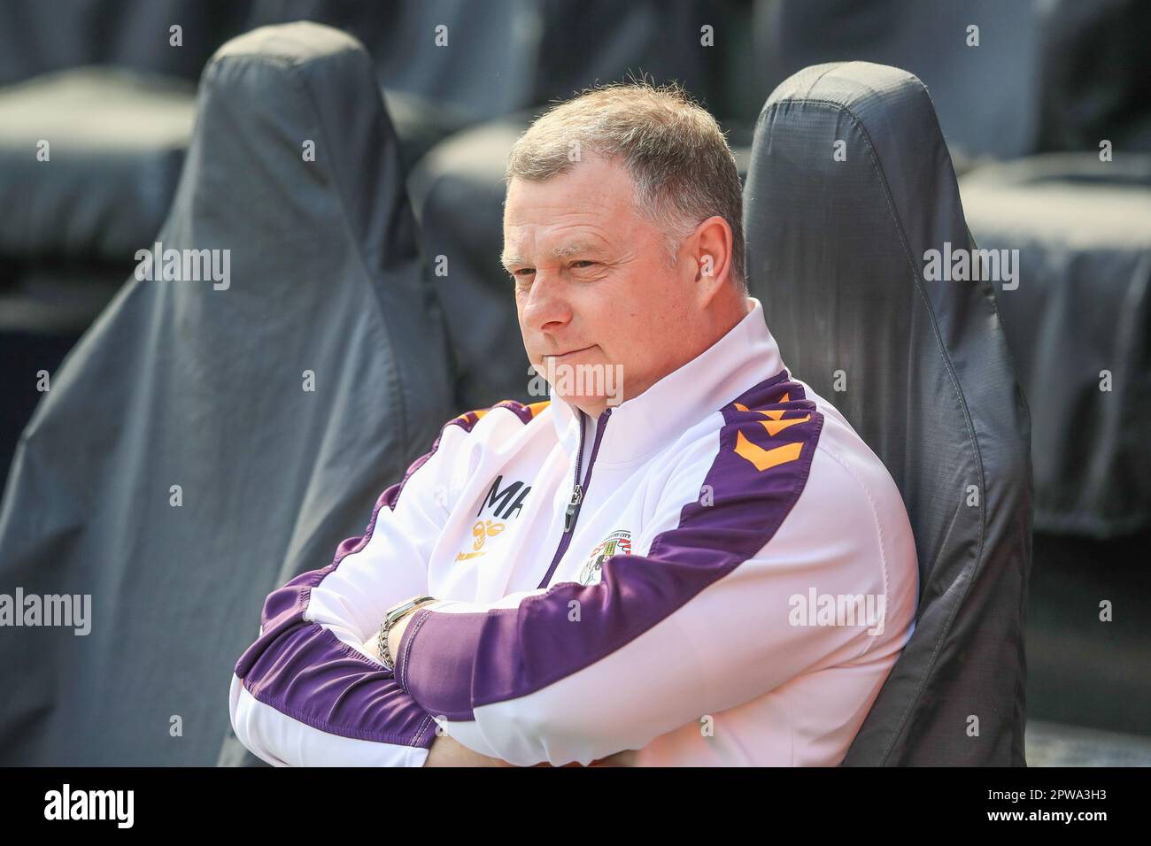 Mark Robins manager of Coventry City during the Sky Bet Championship ...