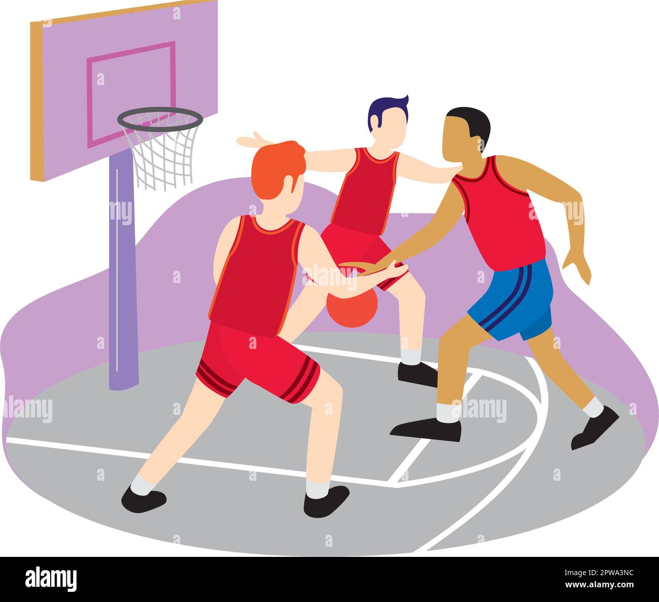 Basketball lay up competition hi-res stock photography and images - Alamy
