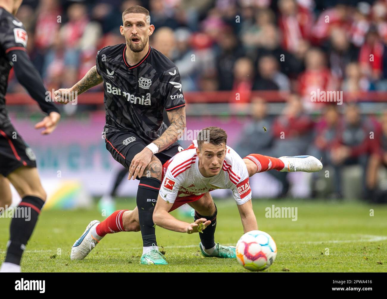 Berlin, Germany. 29th Apr, 2023. Soccer: Bundesliga, 1. FC Union Berlin ...