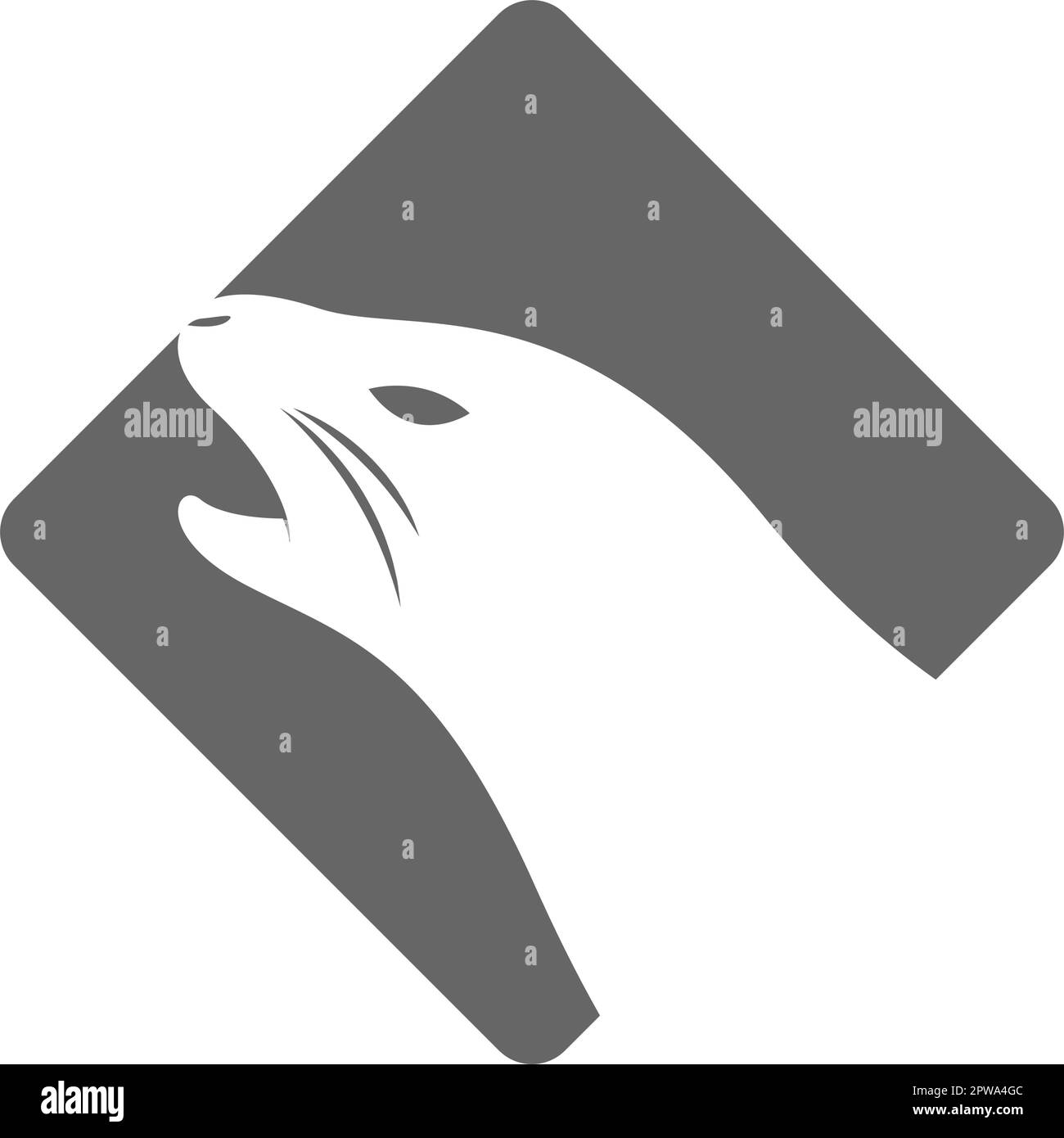 Seal icon logo design Stock Vector Image & Art - Alamy