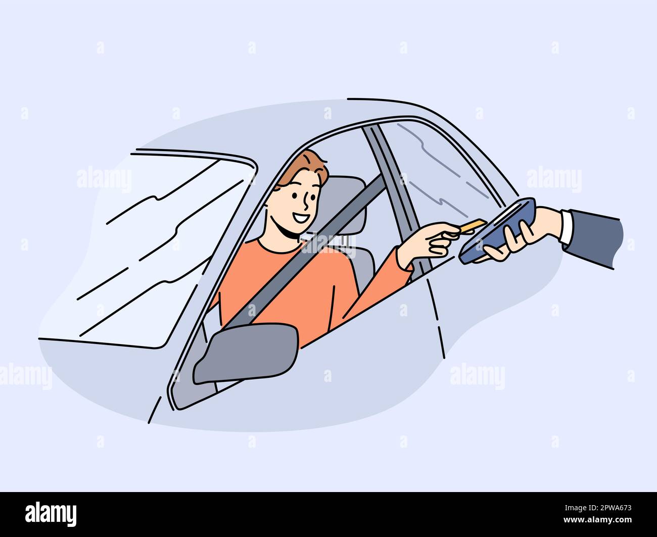 Terminal employee Stock Vector Images - Alamy