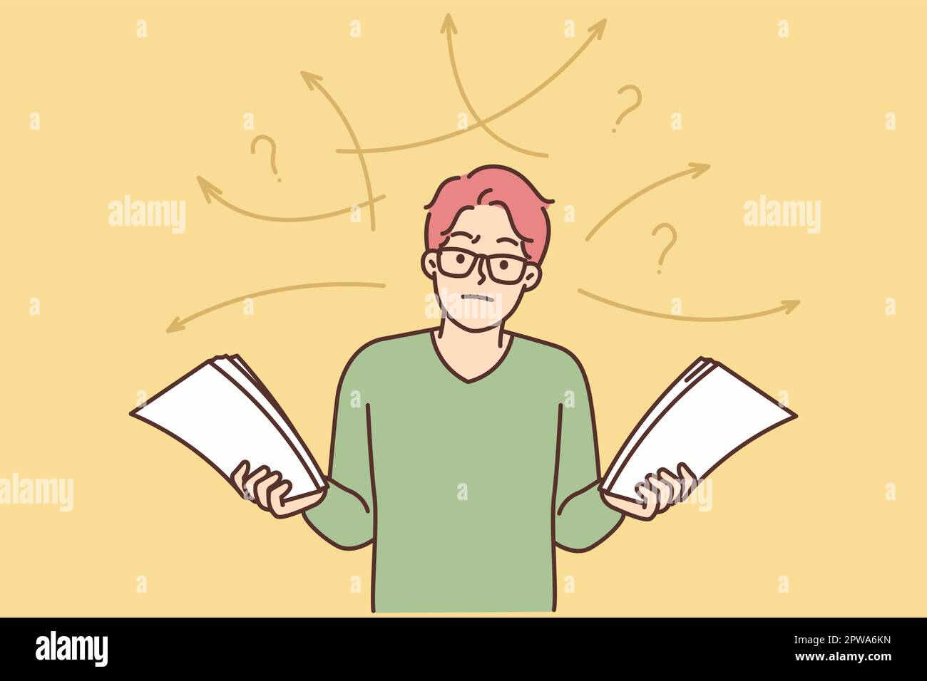 Confused fail Stock Vector Images - Alamy