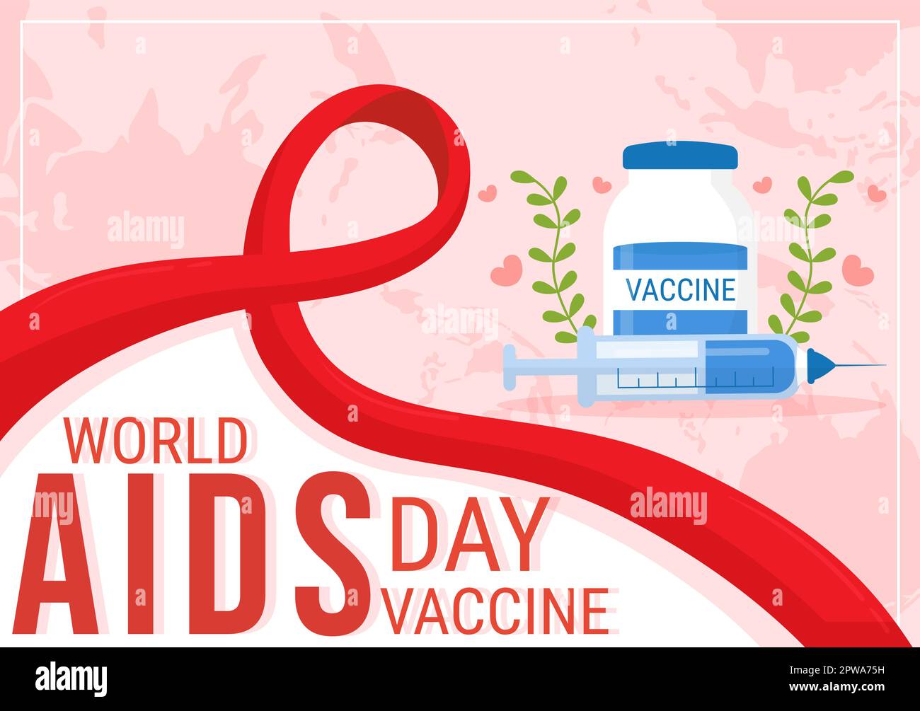 World Aids Vaccine Day Illustration to Prevention and Awareness Health ...