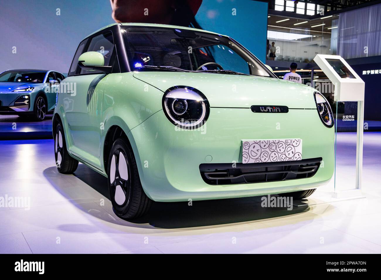 Chang’an Lumin mini EV on display at the 2023 Shanghai Auto Show Stock Photo - Alamy