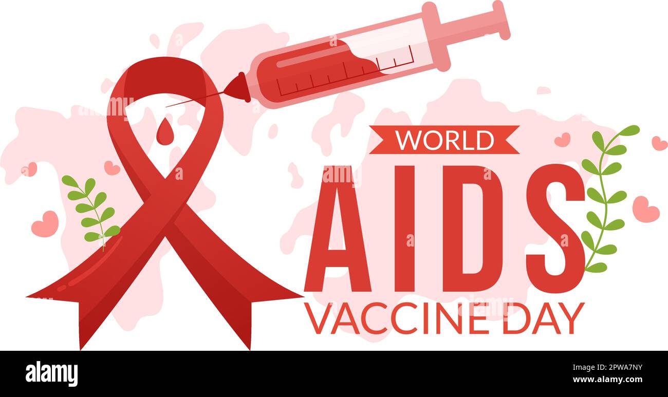 World Aids Vaccine Day Illustration to Prevention and Awareness Health ...