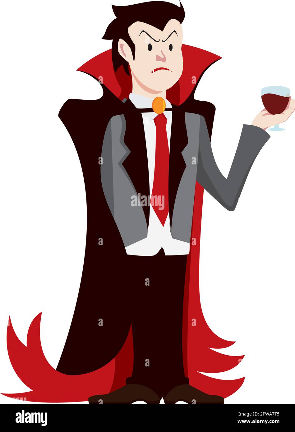 Dracula illustration hi-res stock photography and images - Alamy