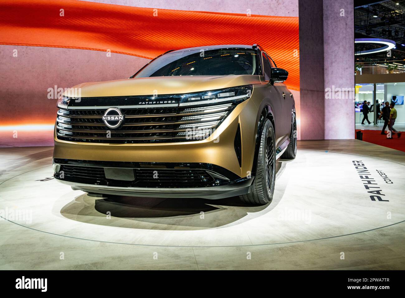 Nissan Pathfinder concept for a forthcoming China only SUV on display ...