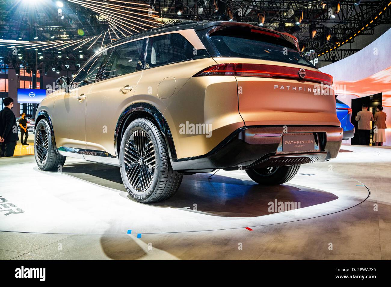 Nissan Pathfinder concept for a forthcoming China only SUV on display ...