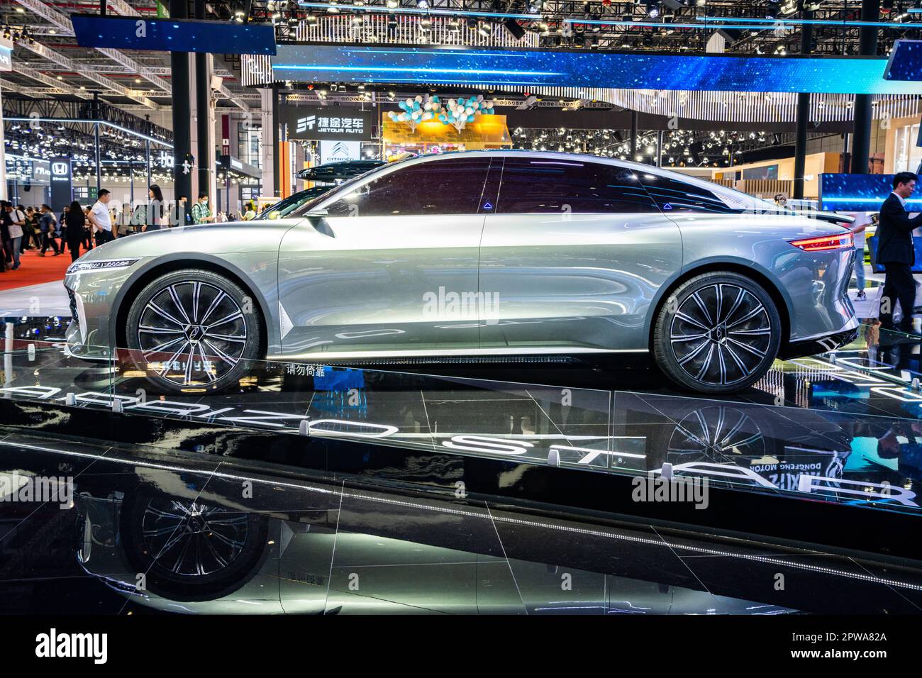 Chery Arizzo Star sedan concept showcasing possibly a forthcoming PHEV ...