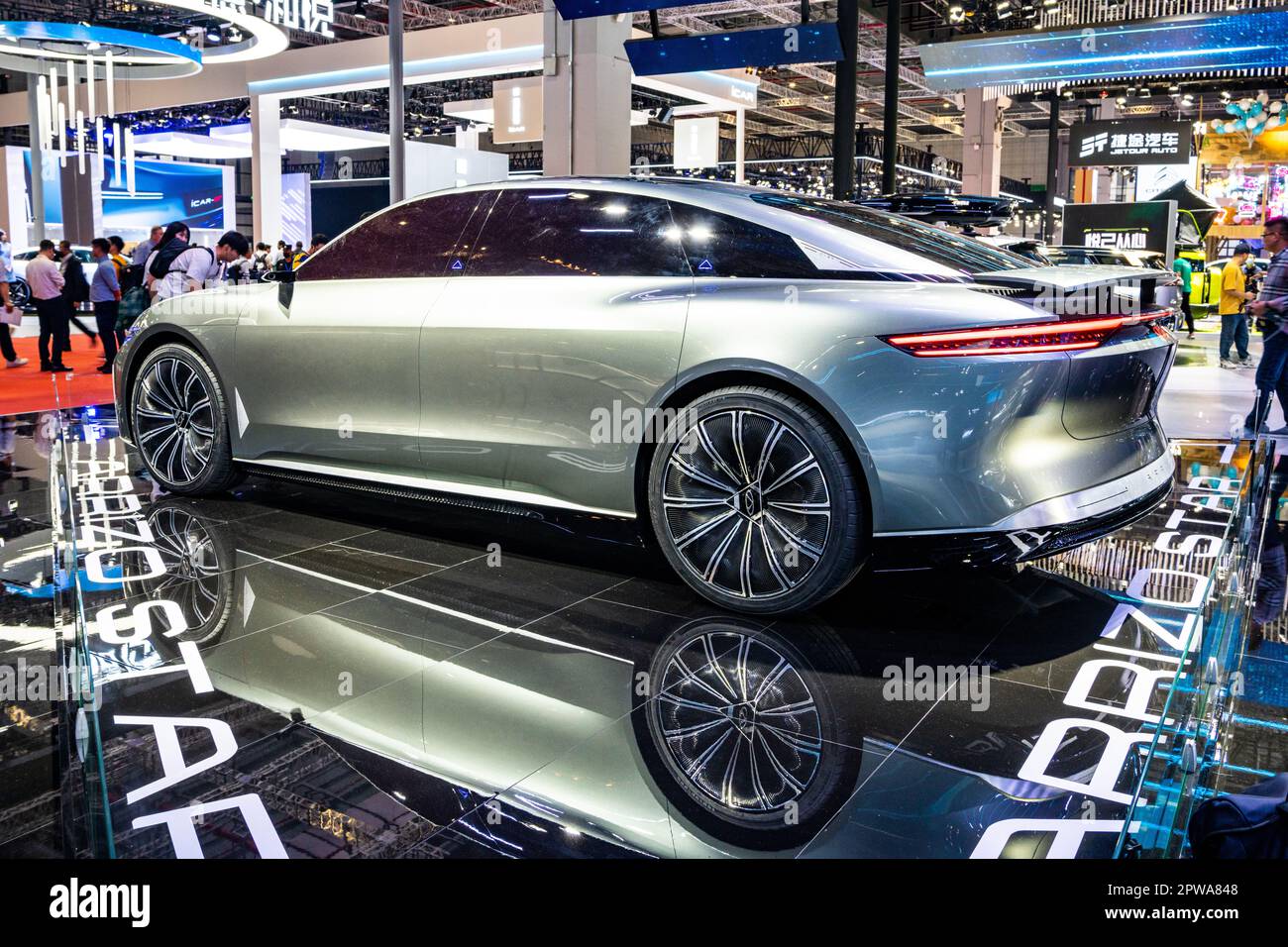 Chery Arizzo Star sedan concept showcasing possibly a forthcoming PHEV ...
