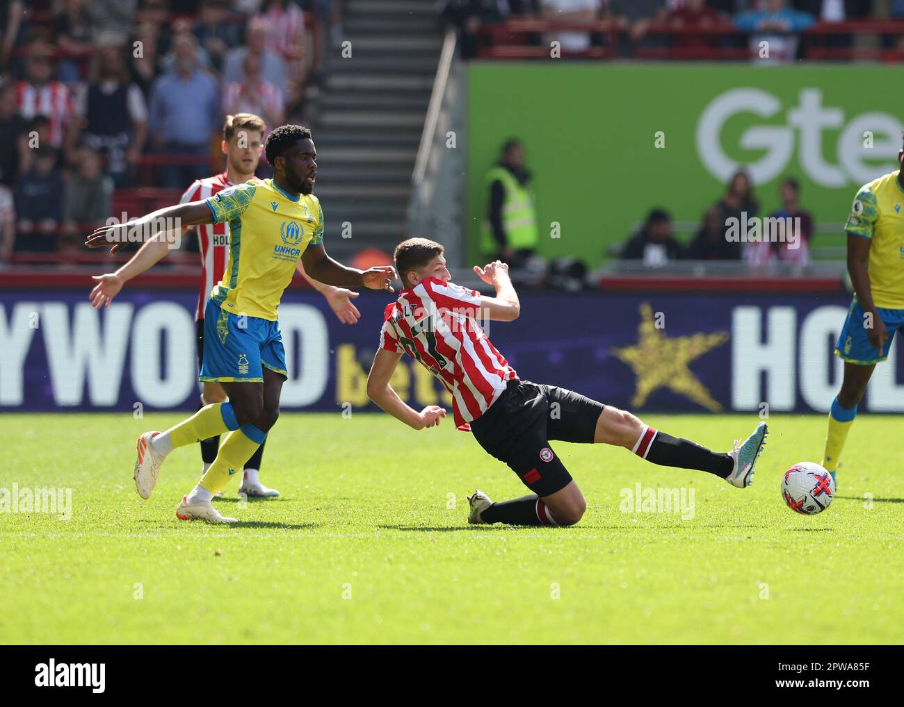 29th April 2023; Gtech Community Stadium, Brentford, London, England ...
