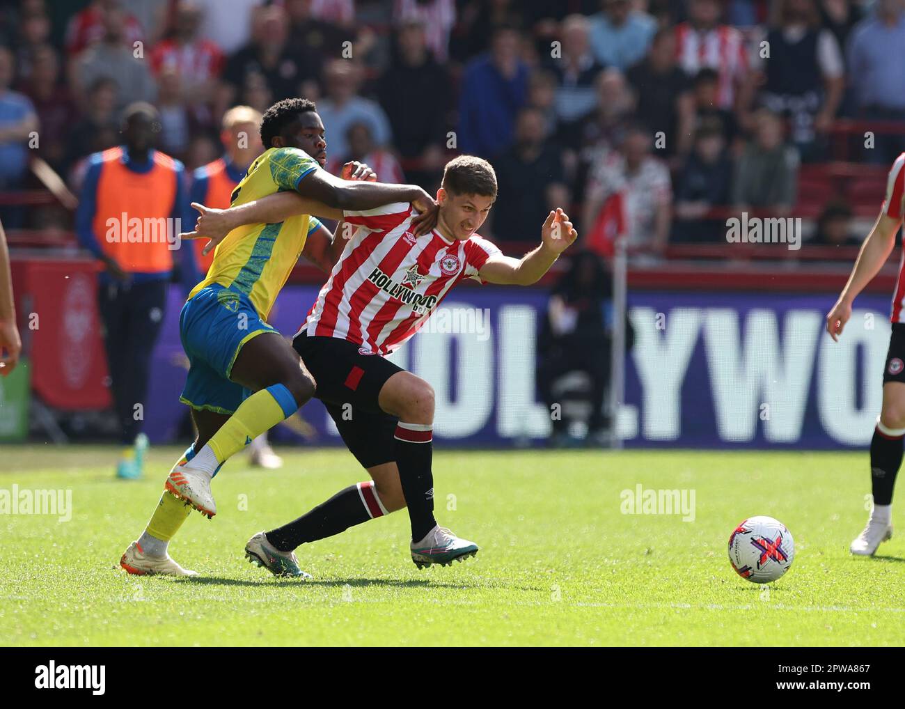 29th April 2023; Gtech Community Stadium, Brentford, London, England ...