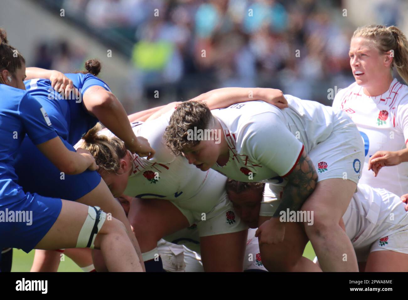 Twickenham Stadium, London, UK. 29th Apr, 2023. Hannah Botterman (1 ...