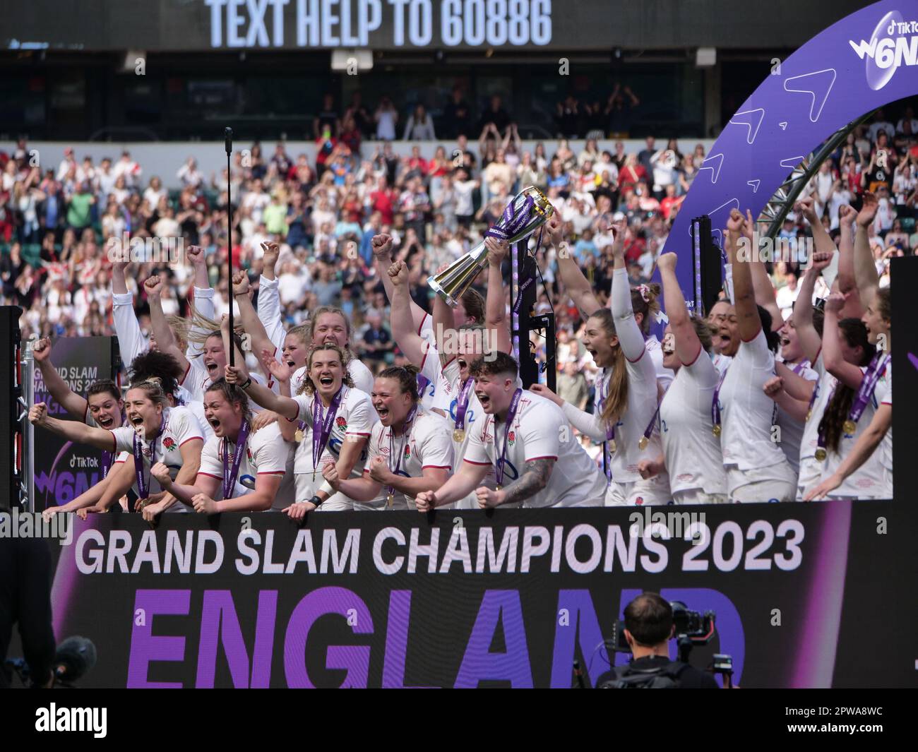 Six nations rugby 2023 trophy hi-res stock photography and images - Alamy