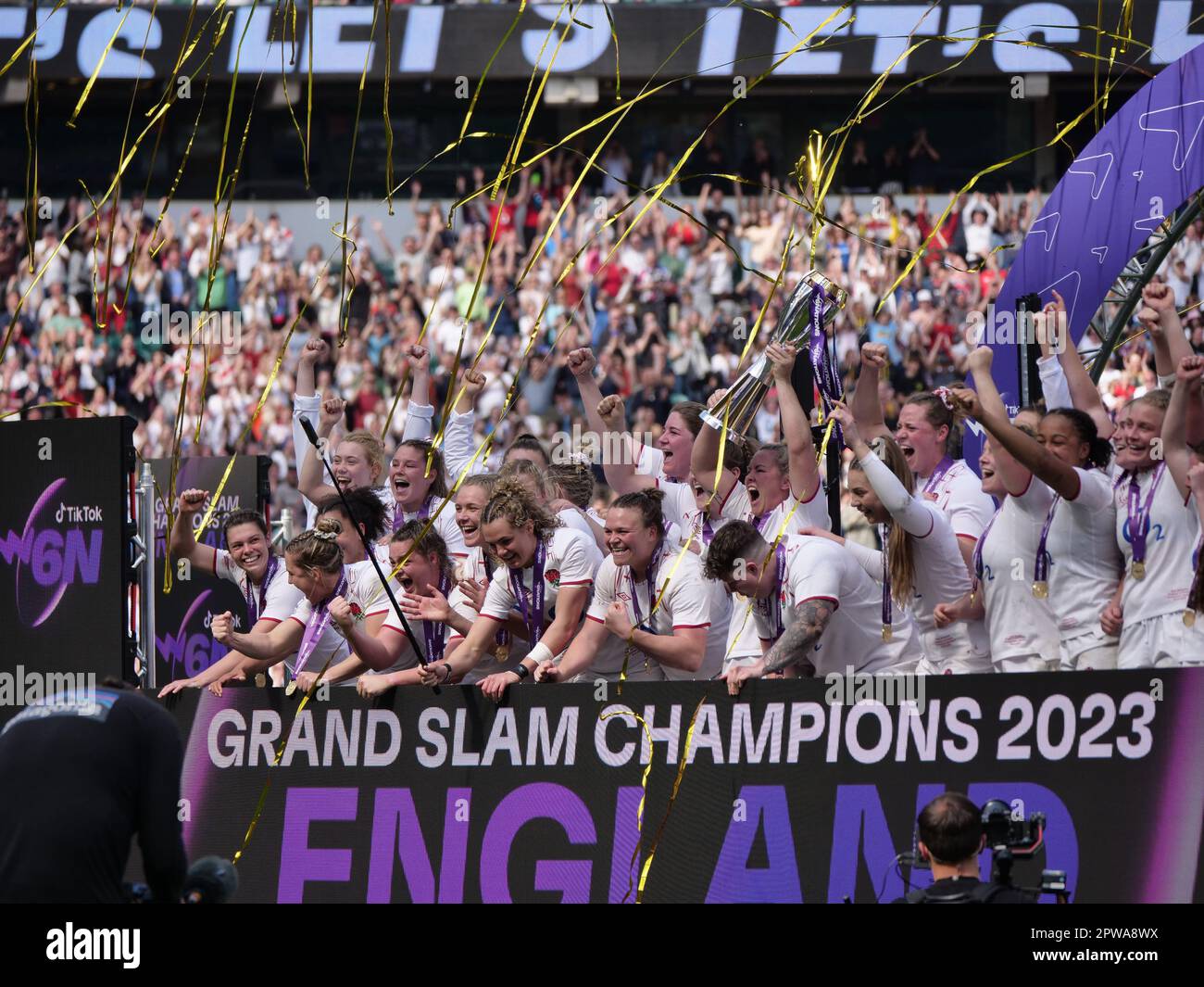 Six nations rugby 2023 trophy hi-res stock photography and images - Alamy