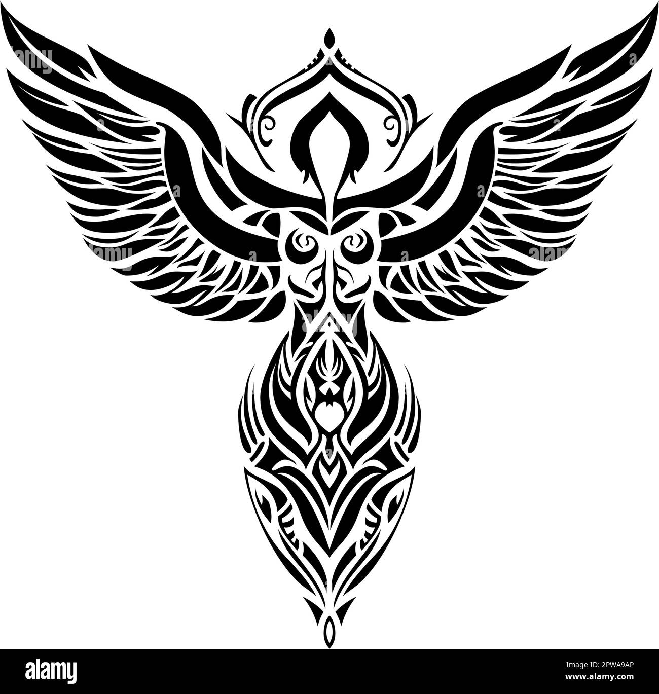 Tribal Hawk Designs