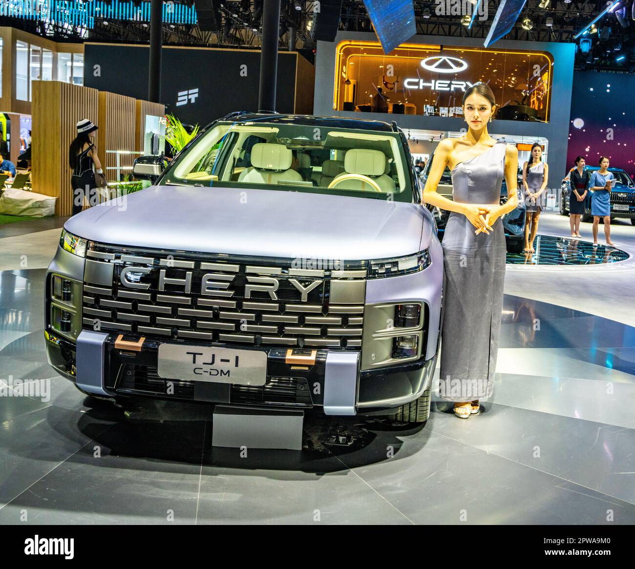 Chery TJ-1 PHEV concept SUV on display at the 2023 Shanghai Auto Show Stock Photo - Alamy