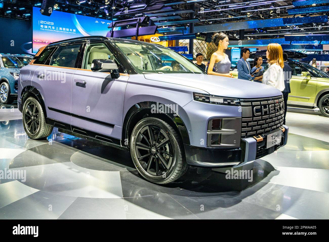 Chery TJ-1 PHEV concept SUV on display at the 2023 Shanghai Auto Show Stock Photo - Alamy