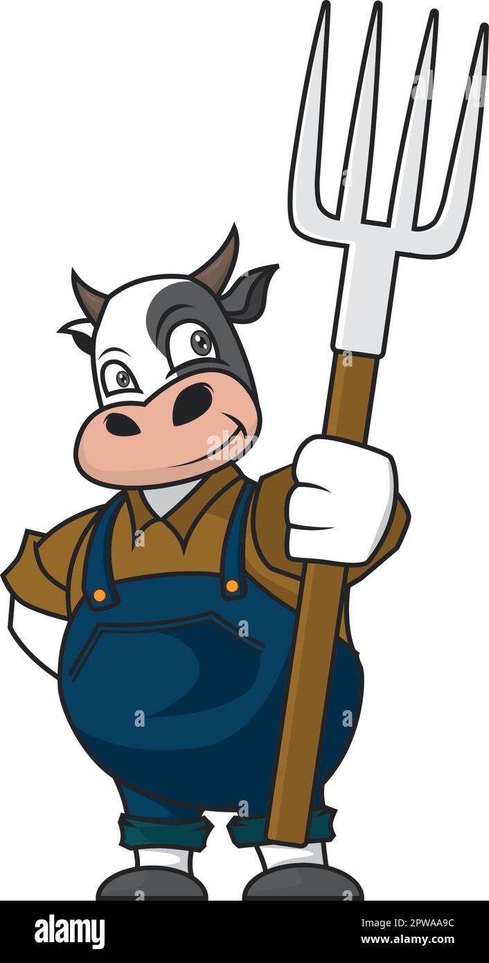 Spading Fork Drawing Easy