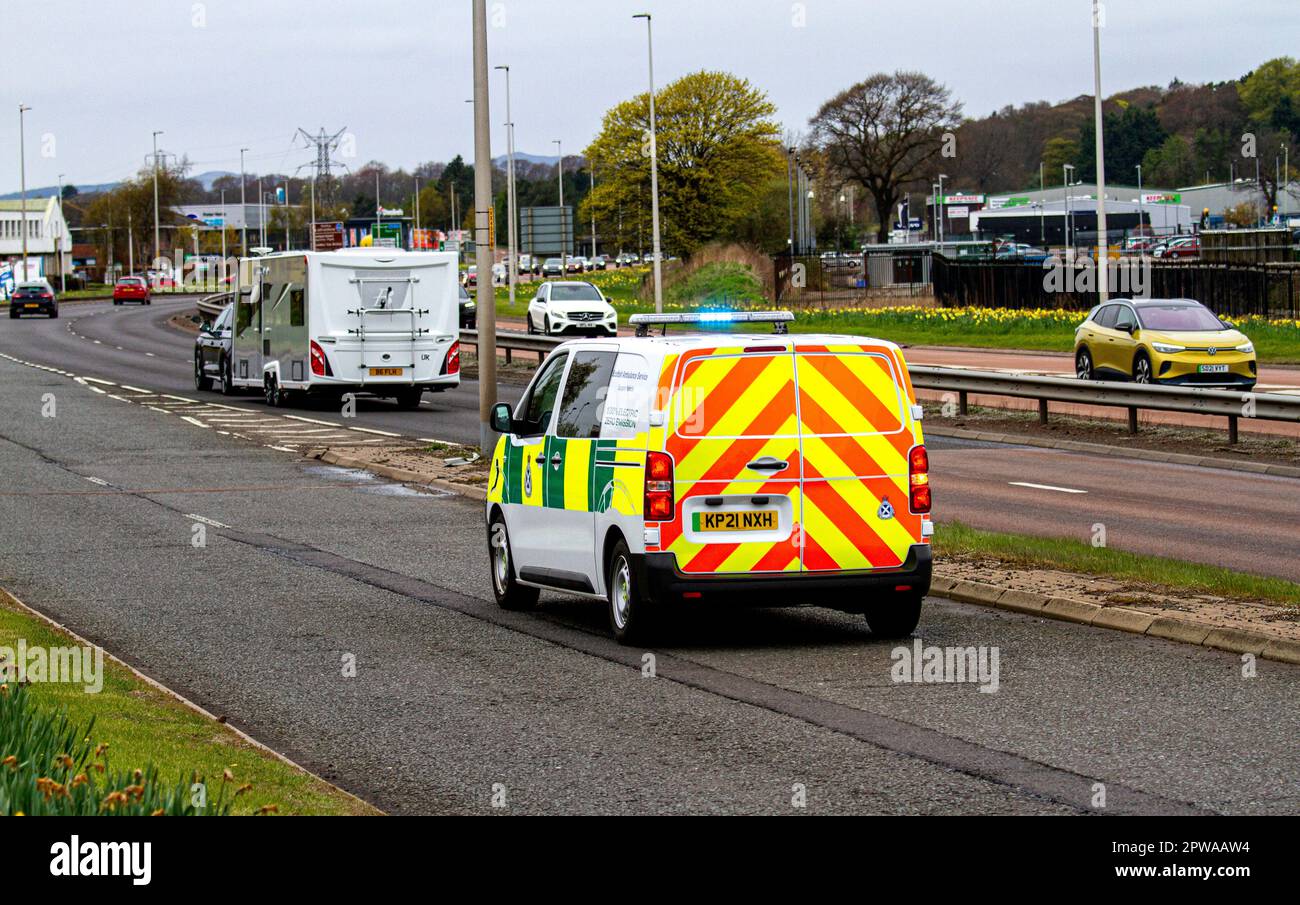 Electric ambulance scotland hi-res stock photography and images - Alamy