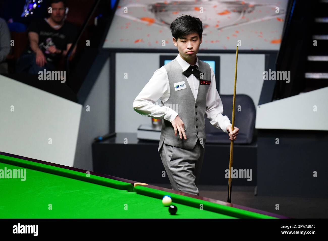 World snooker championship 2023 day 15 hi-res stock photography and ...