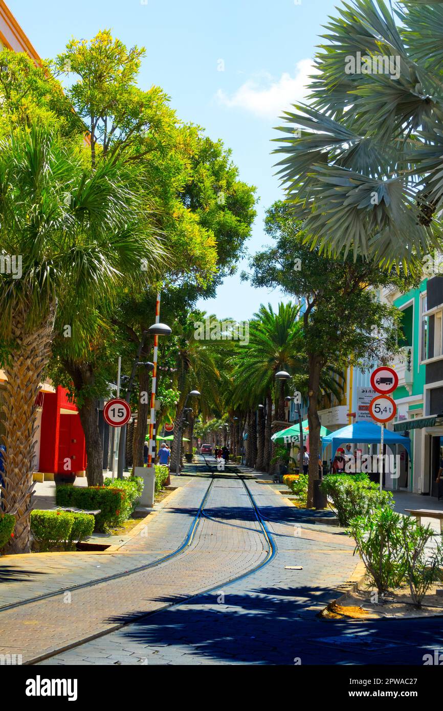 Aruba trolley bus hi-res stock photography and images - Alamy