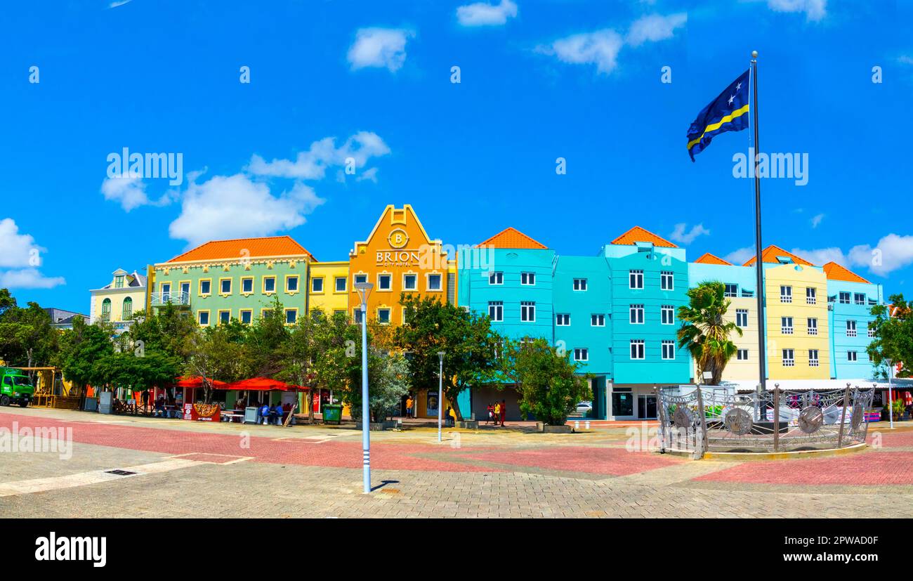 Williamstad Netherland Antilles Curacao a tourist cruise ship ...
