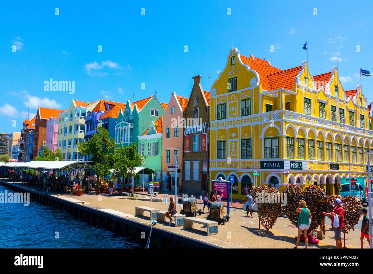 Williamstad Netherland Antilles Curacao a tourist cruise ship ...