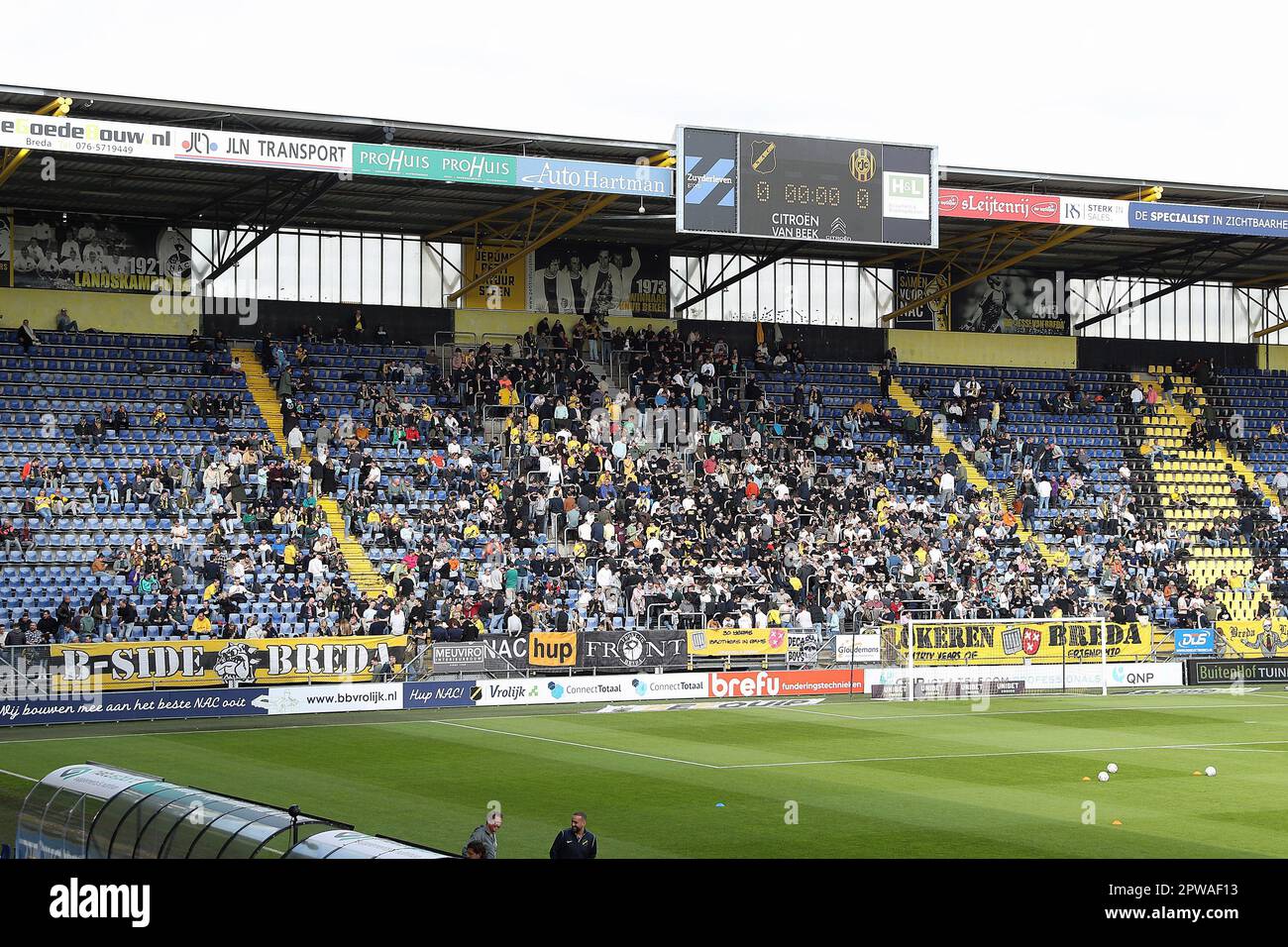 BREDA, Netherlands. 29th Apr, 2022. football, Dutch Keuken Kampioen ...