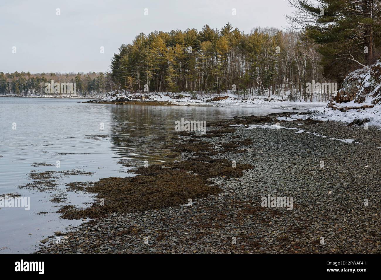 Taken from Adams Point. This secluded beach and waterway is Furber ...